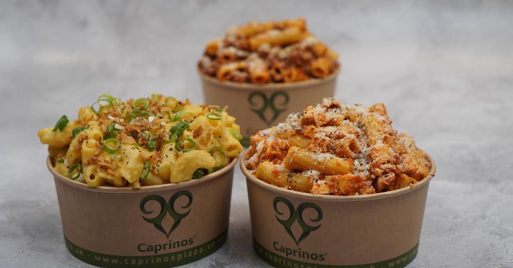 Caprinos Pizza adds pasta to menu across 100-strong estate | News | MCA ...