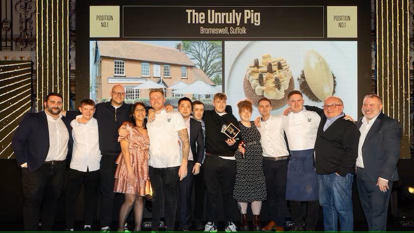 Unruly Pig tops Top 50 Gastropubs list for third time | News | MCA Insight