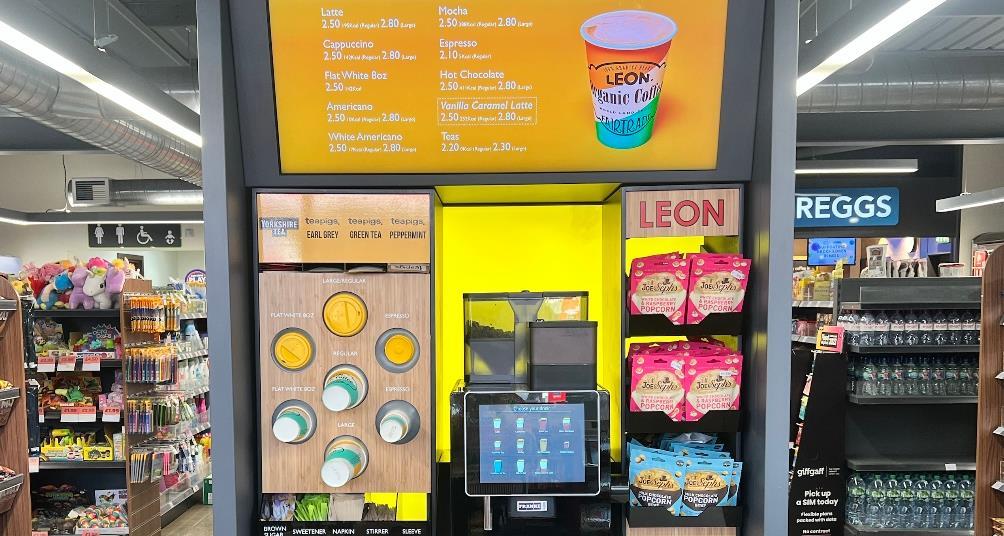 Leon ramping up self-serve coffee kiosk roll-out | News | MCA Insight