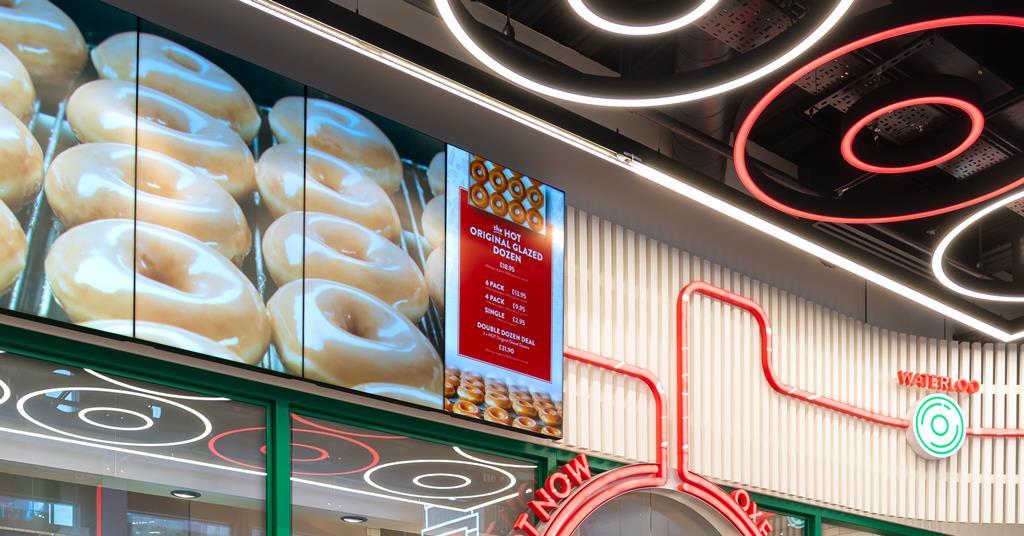 Krispy Kreme unveils new store design on Oxford Street | News | MCA Insight