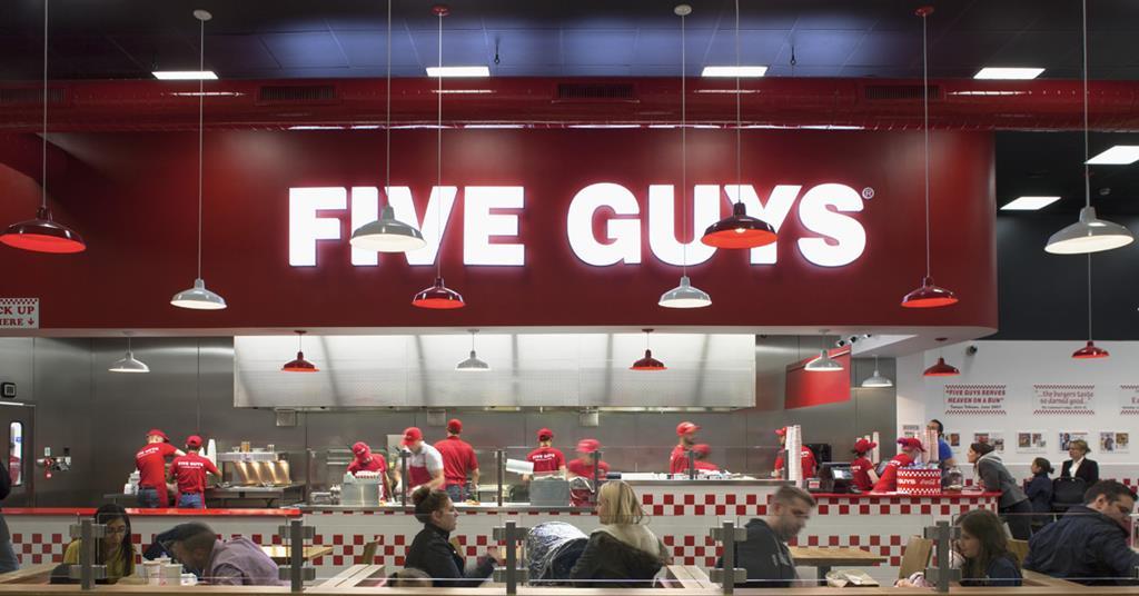 Five Guys eyes transport hubs for expansion | News | MCA Insight